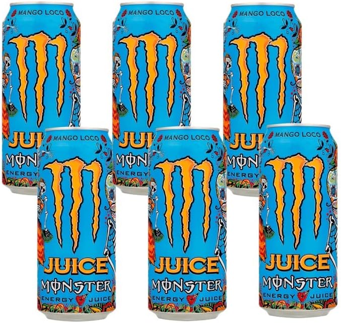 Pack de Monster Mango Loco LT 473ml - Unidade 6 unidades - Ofertas 24 ...